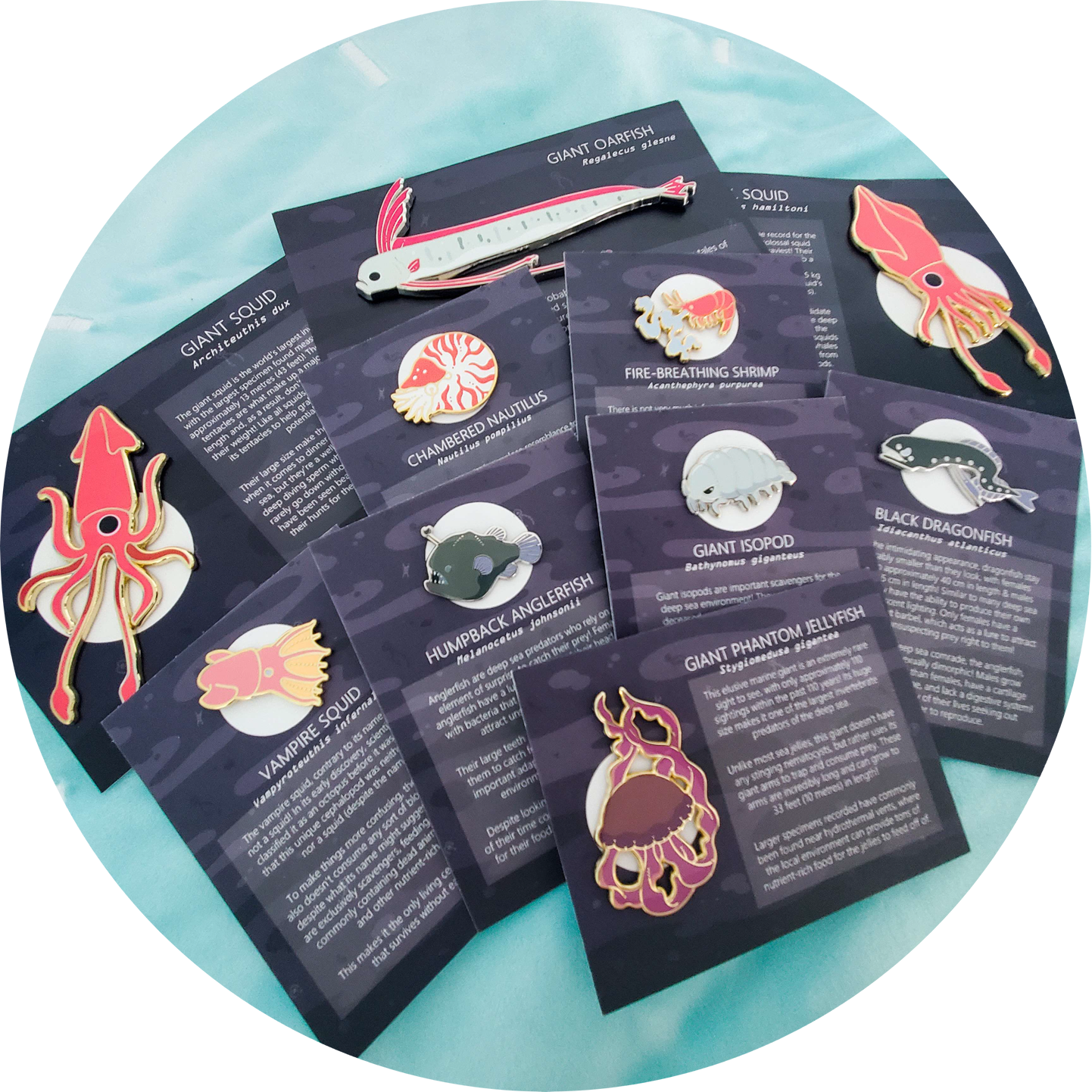 The Deep Sea Enamel Pin Collection – Umvvelt